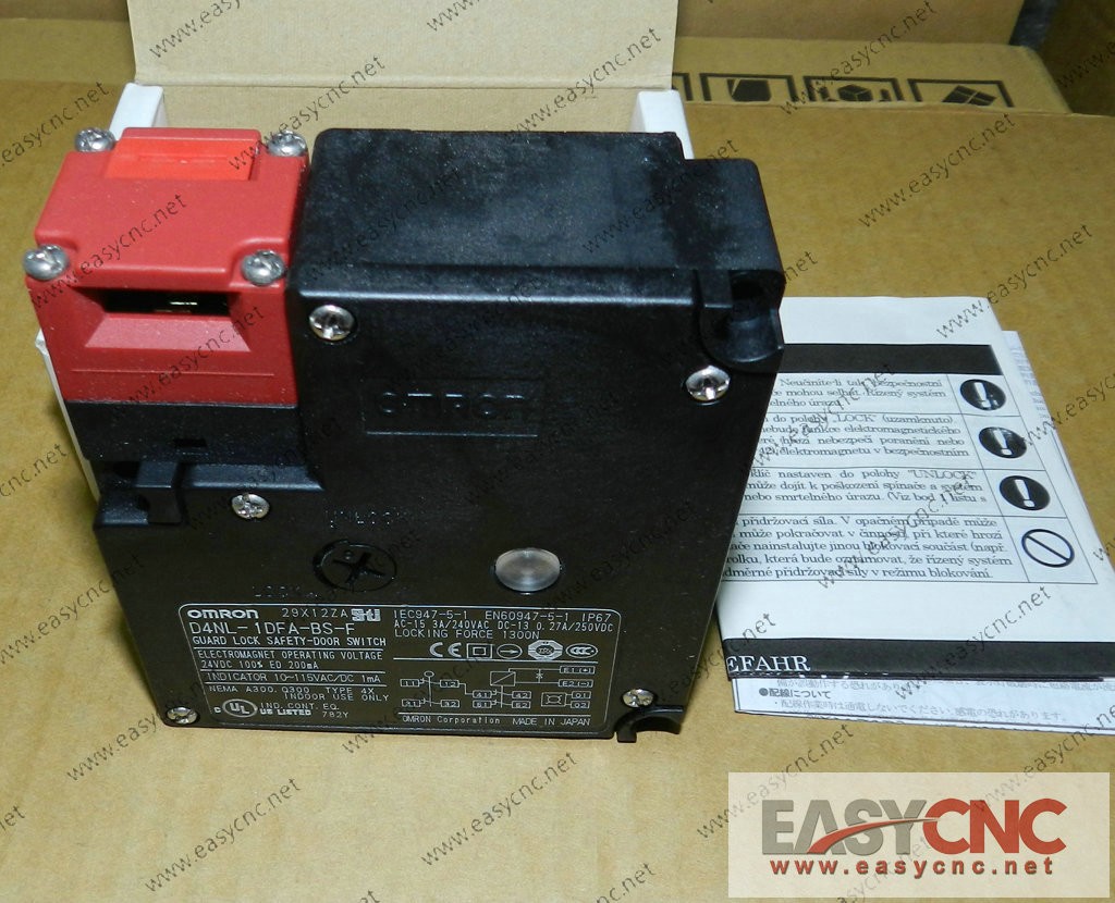EASYCNC ONLINE SHOPPING Omron Door Interlock Switch D4NL-1DFA-BS-F ...