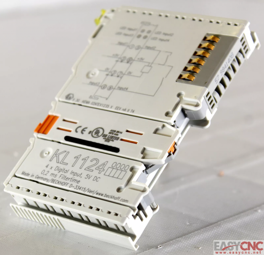 EASYCNC ONLINE SHOPPING BECKHOFF KL1124 Bus Terminal 4-channel digital ...