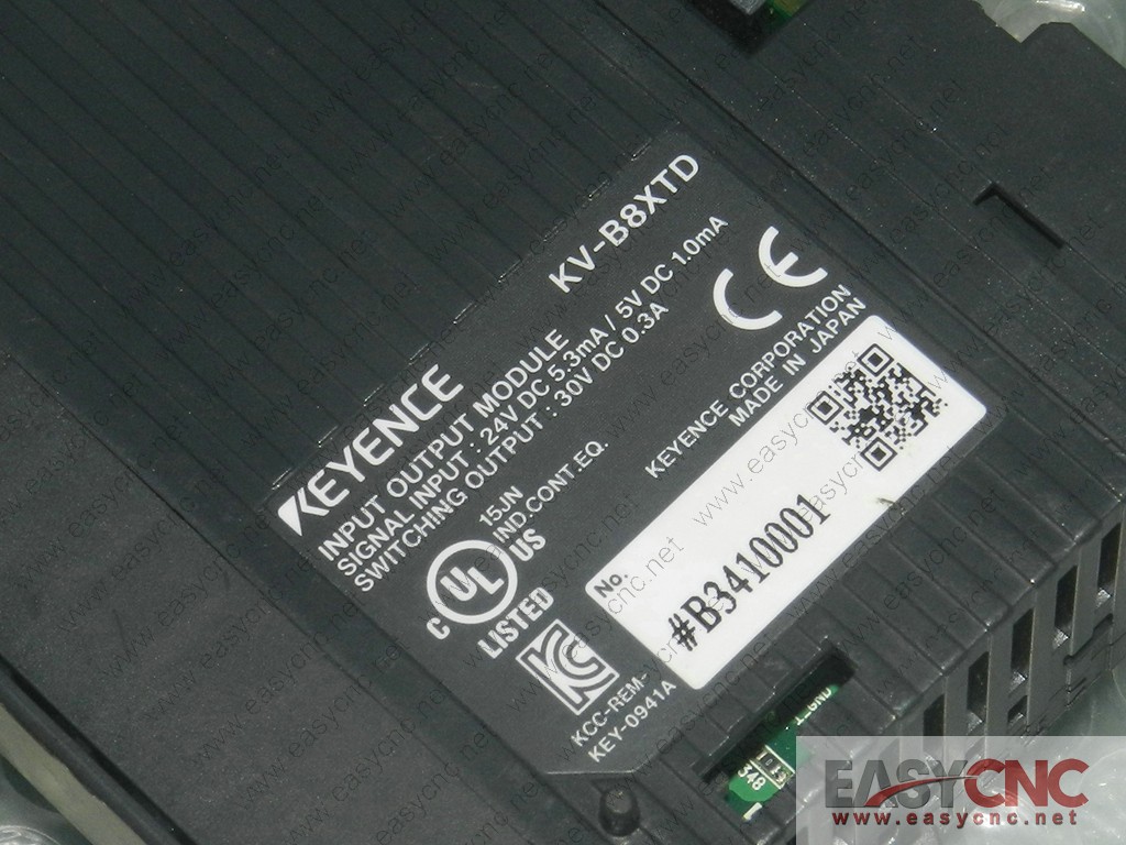 EASYCNC ONLINE SHOPPING KV-B8XTD Keyence i/o module used