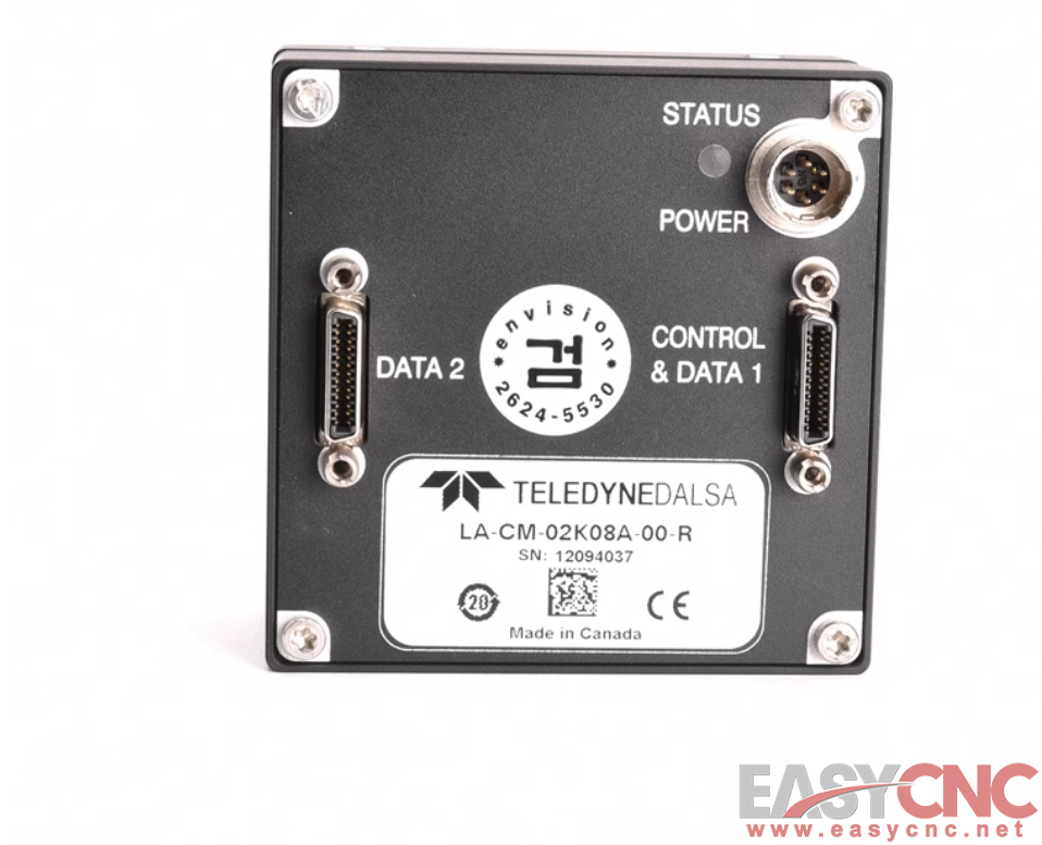 EASYCNC ONLINE SHOPPING DALSA LA-CM-02K08A-00-R Black and White 2K linear array camera USED