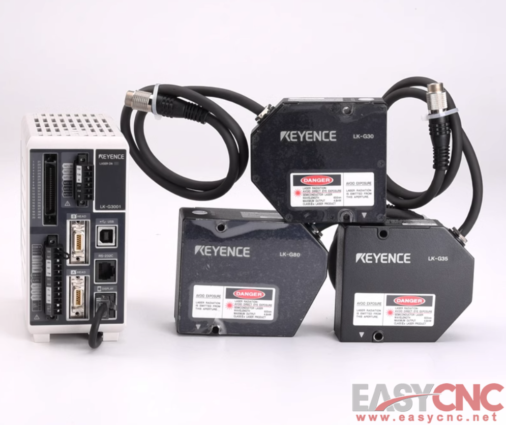 EASYCNC ONLINE SHOPPING KEYENCE LK-G3001/LK-G30/LK-G35/LK-G80 Laser Displacement Sensors USED