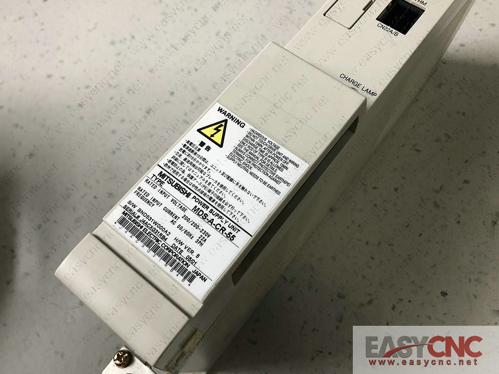 EASYCNC ONLINE SHOPPING MDS-A-CR-55 Mitsubishi power supply module used