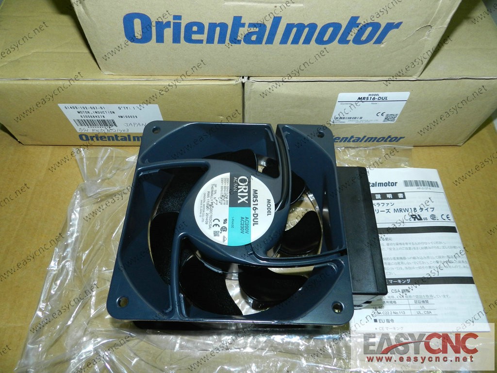 EASYCNC ONLINE SHOPPING MRS16-DUL Orientalmotor ORIX AC FAN NEW AND ...