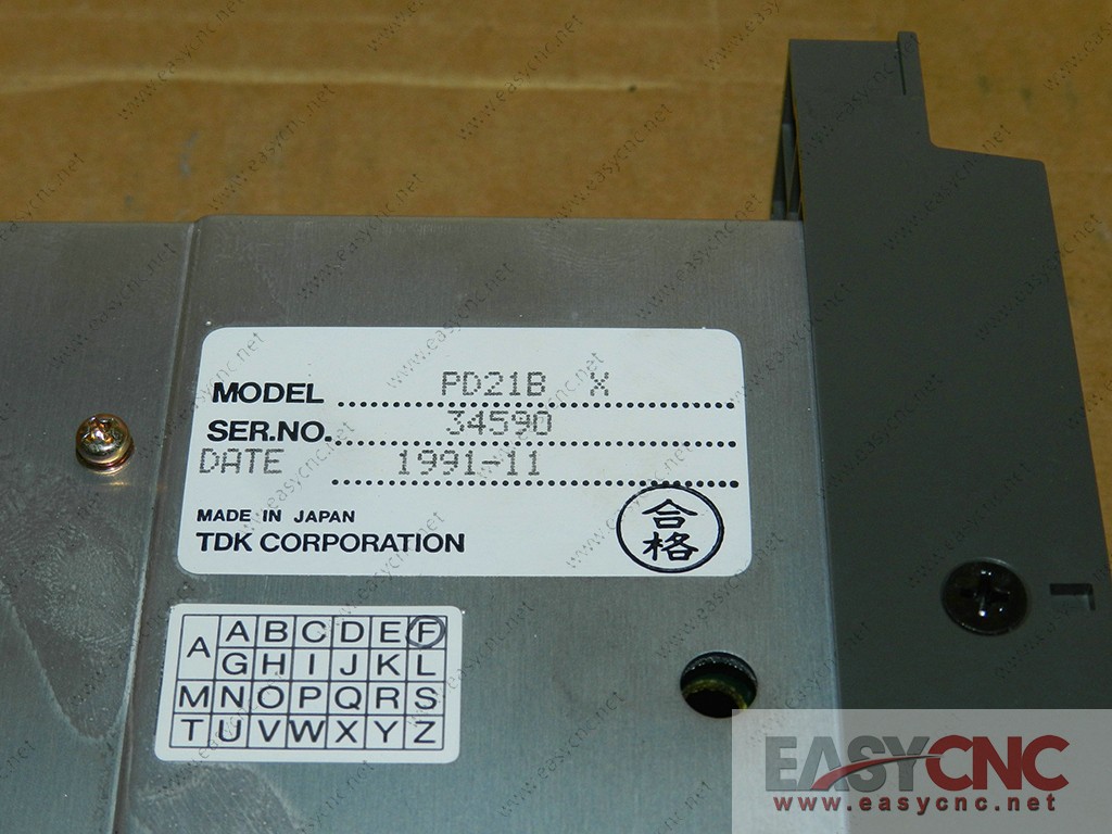 EASYCNC ONLINE SHOPPING PD21B Mitsubishi power supply used