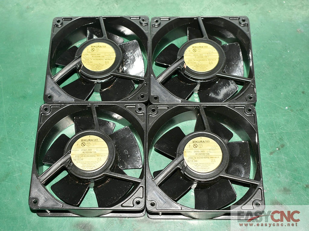 EASYCNC ONLINE SHOPPING 2650-365 R12D5W-155 Ikura Fan New
