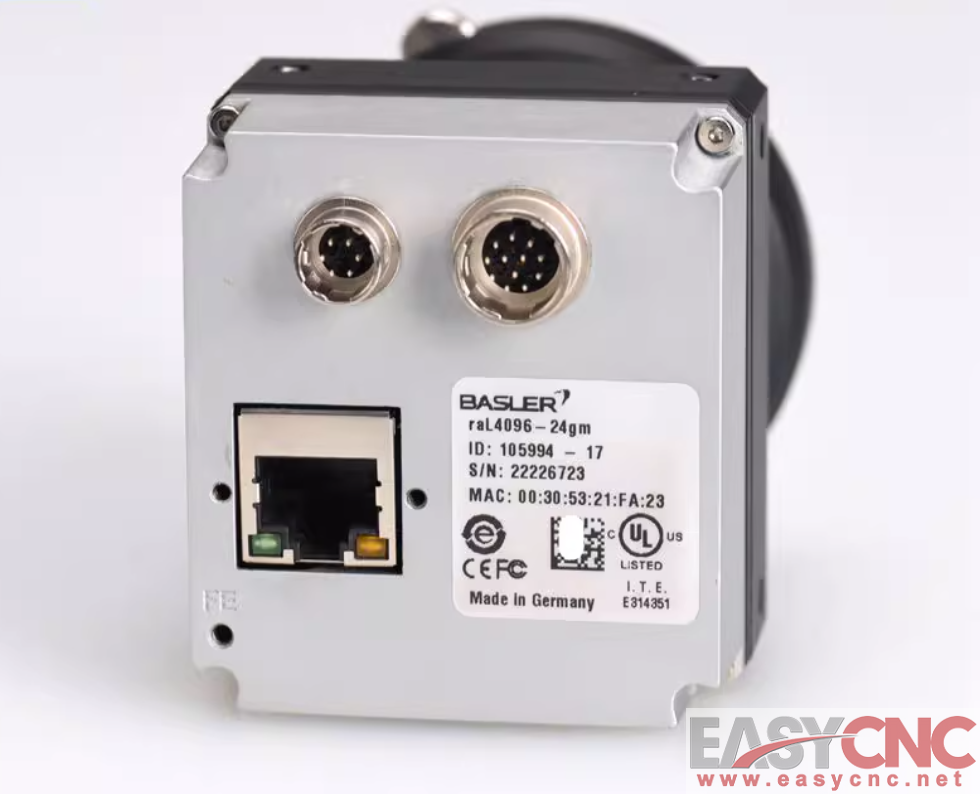 EASYCNC ONLINE SHOPPING BASLER raL4096-24gm Black and White linear ...