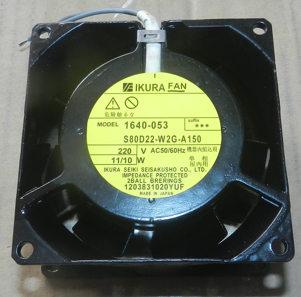 EASYCNC ONLINE SHOPPING IKURA FAN 1640-053 S80D22-W2G-A150 220V new and original