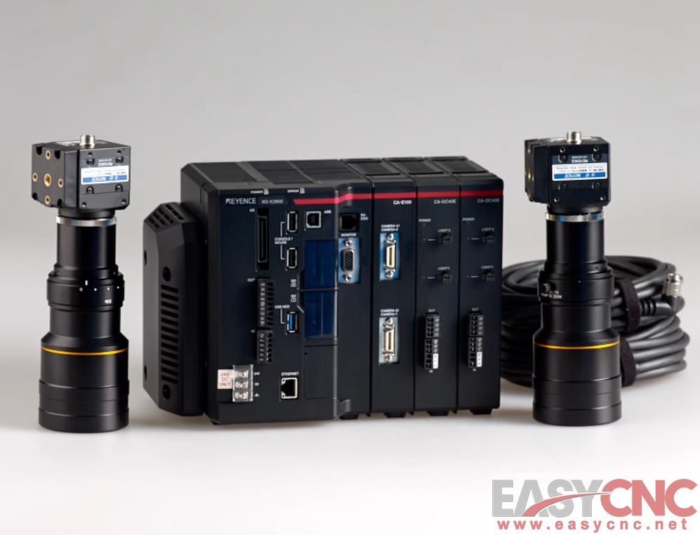 EASYCNC ONLINE SHOPPING KEYENCE XG-X2800 CA-E100 CA-H2100M CA-LMHE20 CA-CH5L Visual system USED