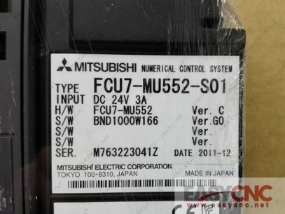 EASYCNC ONLINE SHOPPING FCU7-MU552-S01 Mitsubishi Numerical Control ...