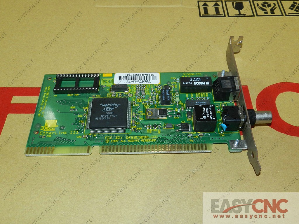 EASYCNC ONLINE SHOPPING 3C509B-TPC 3-Com Isa Network Card Used