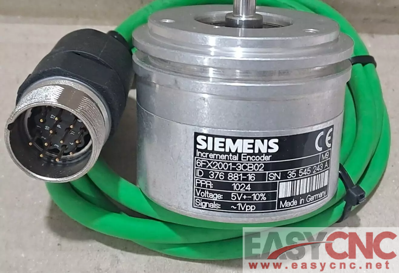 EASYCNC ONLINE SHOPPING 6FX2001-3CB02 SIEMENS Encoder New