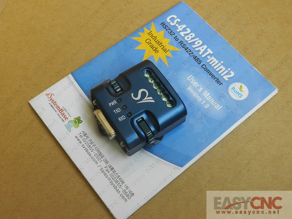 EASYCNC ONLINE SHOPPING CS-428/9-mini2 Systembase RS232 to RS422/485 ...