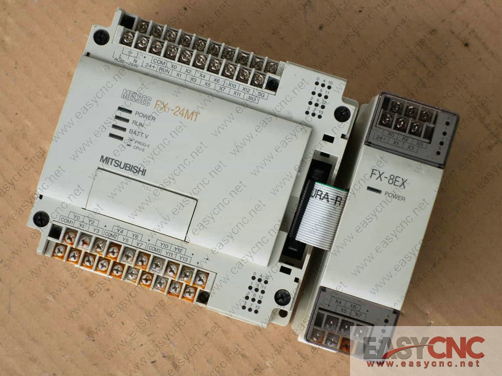 EASYCNC ONLINE SHOPPING FX1-24MT FX-8EX Mitsubishi programmable controller used