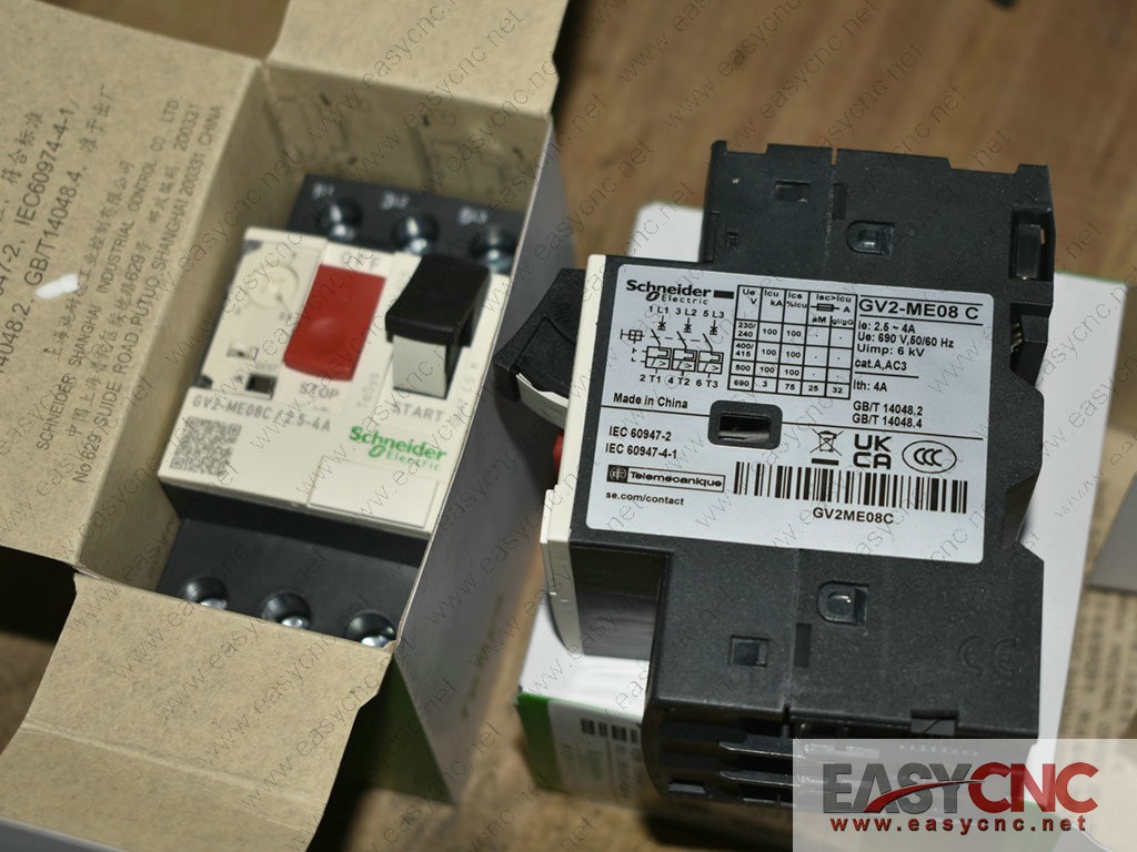 EASYCNC ONLINE SHOPPING GV2-ME08 Schneider motor circuit breaker new