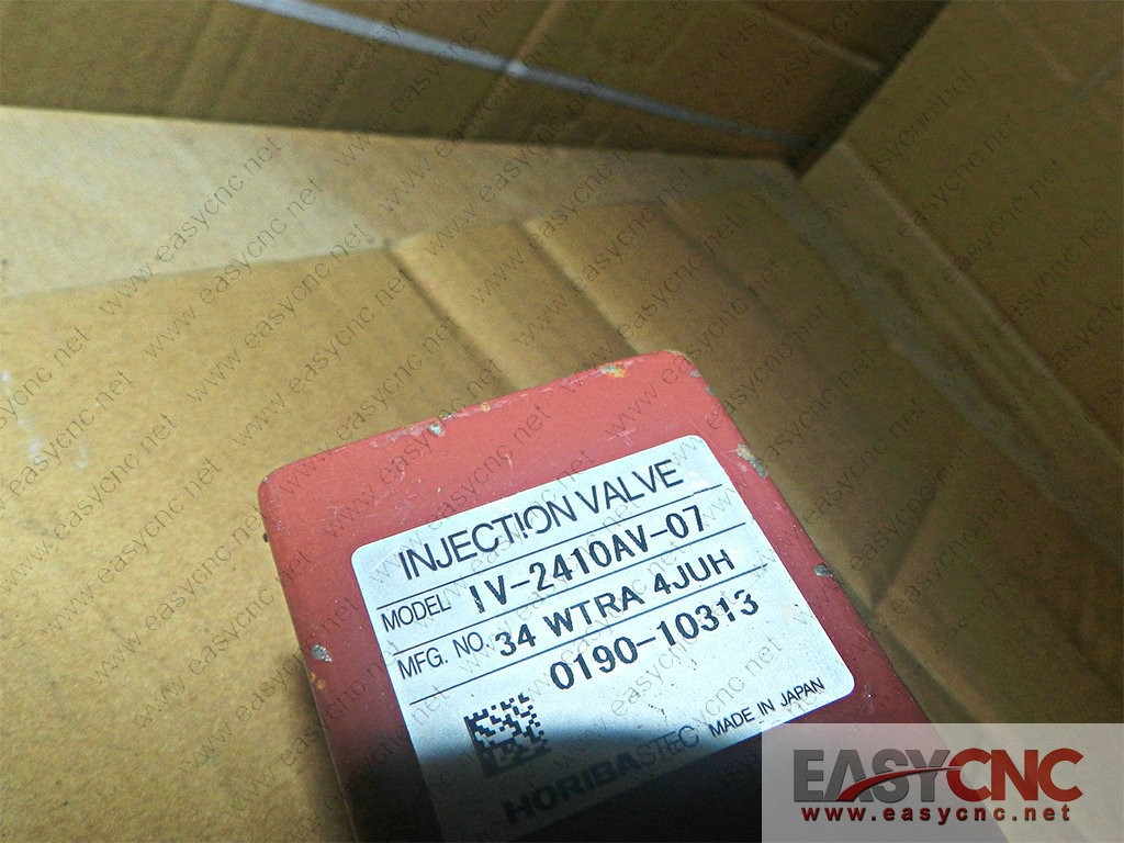EASYCNC ONLINE SHOPPING IV-2410AV-07 HORIBA STEC INJECTION VAVLE USED