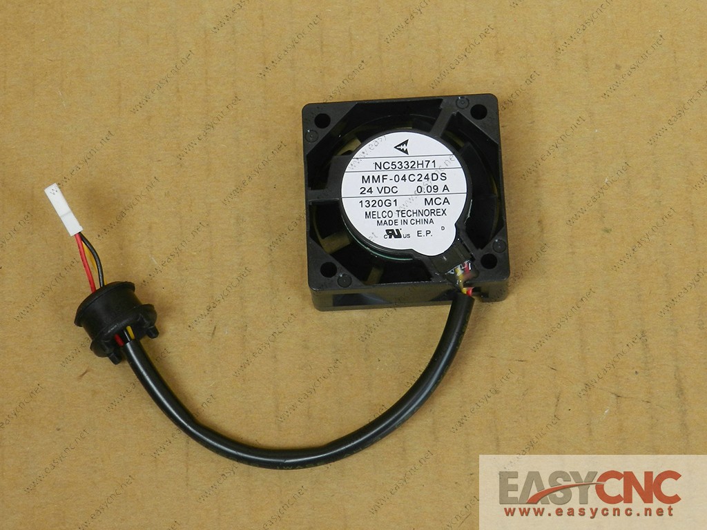 EASYCNC ONLINE SHOPPING MMF-04C24DS-MCA Mitsubishi fan 24vdc 0.09A 40*40*15mm new and original