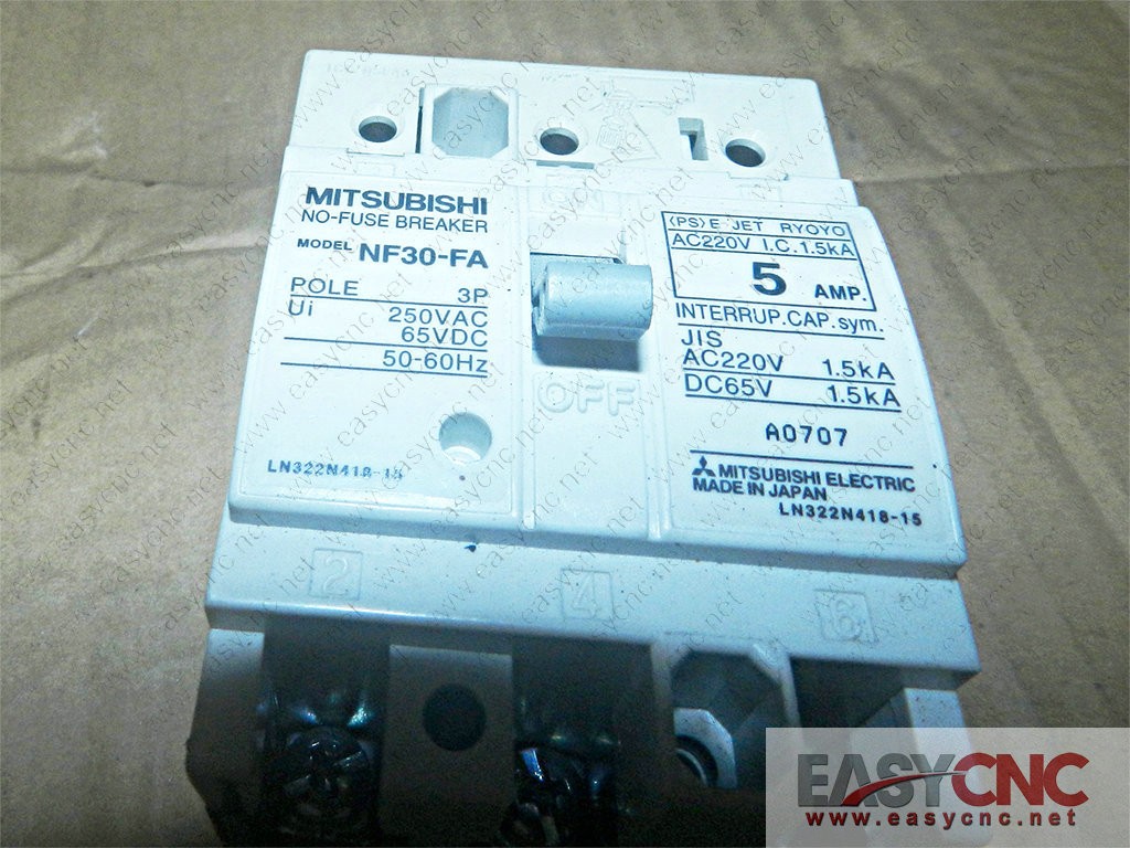 EASYCNC ONLINE SHOPPING NF30-FA MITSUBISHI Circuit Breaker USED