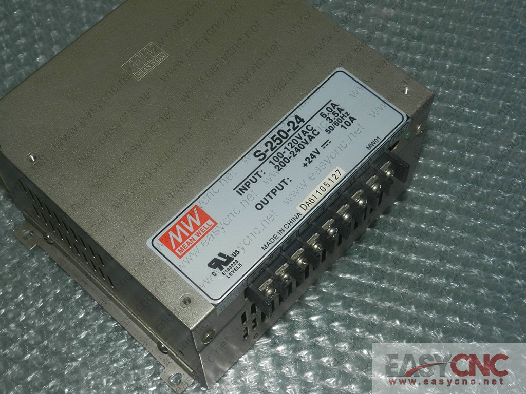 EASYCNC ONLINE SHOPPING S-250-24 MW switching power supply new