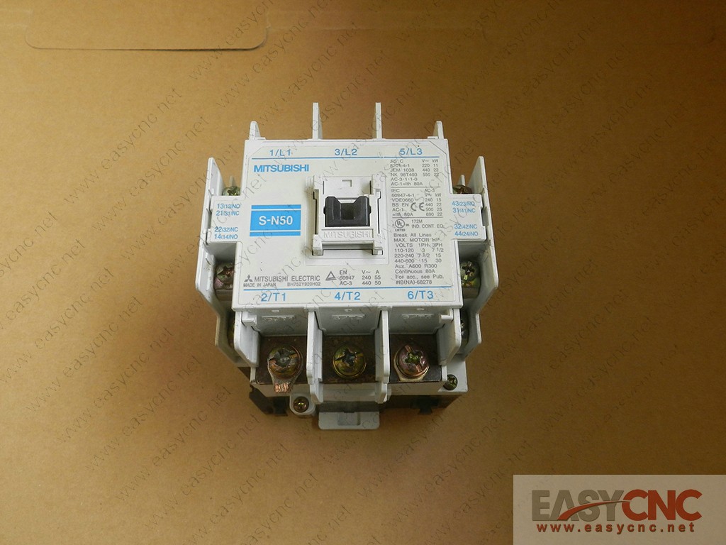 EASYCNC ONLINE SHOPPING S-N50 Mitsubishi ?contactor MCC used