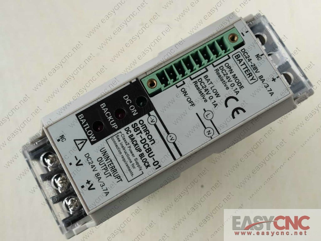 EASYCNC ONLINE SHOPPING S8T-DCBU-01 omron dc backup block used