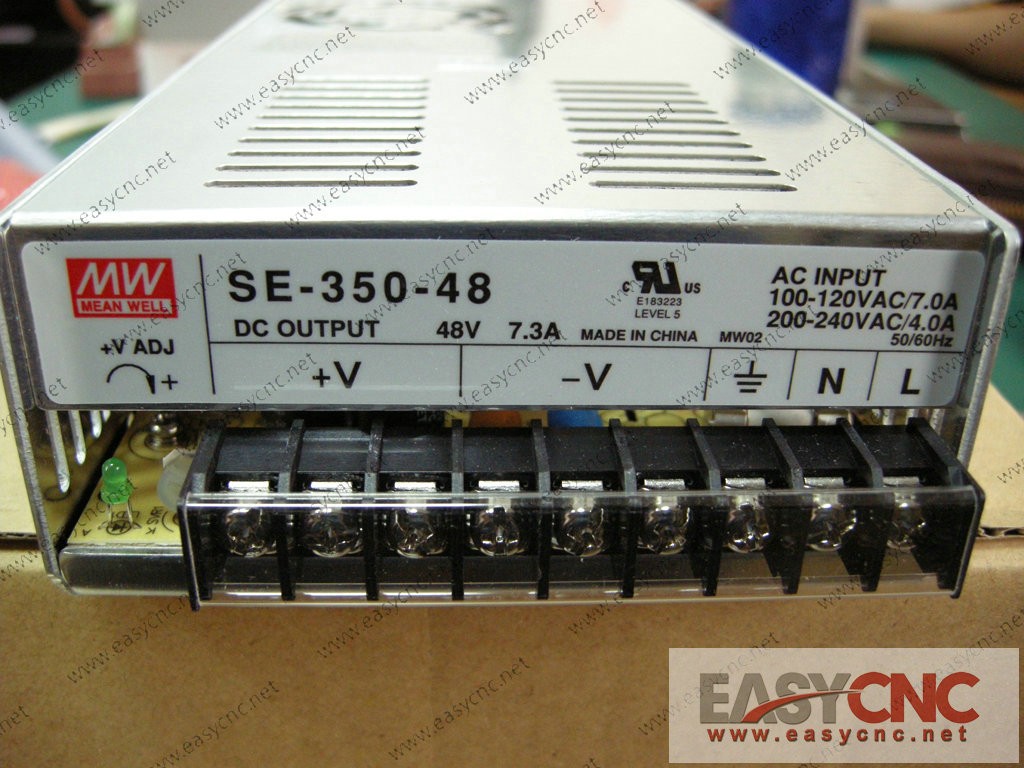 EASYCNC ONLINE SHOPPING SE-350-48 Mean Well Power Supply And Original