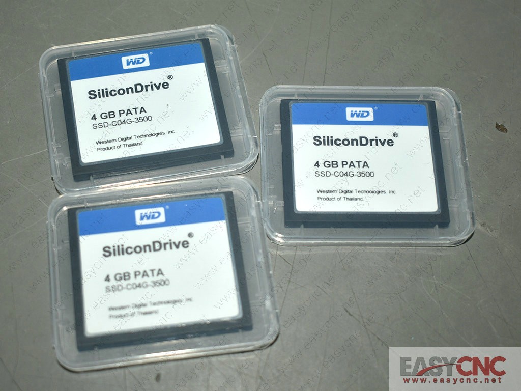 EASYCNC ONLINE SHOPPING SSD-C04G-3500 Wd Silicondrive Cf Compact Flash ...