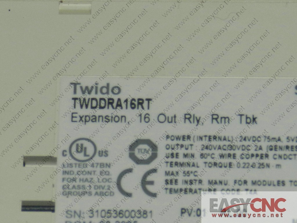 EASYCNC ONLINE SHOPPING TWDDRA16RT Twido used