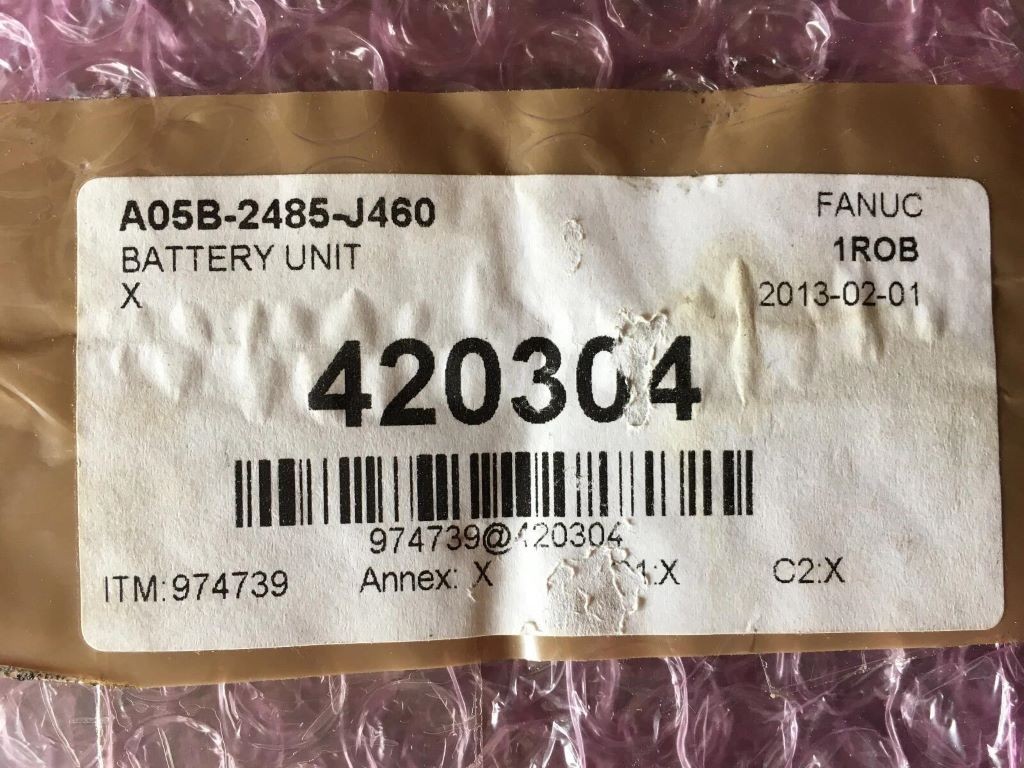 EASYCNC ONLINE SHOPPING A05B-2452-C550 Fanuc Battery Unit New And Original