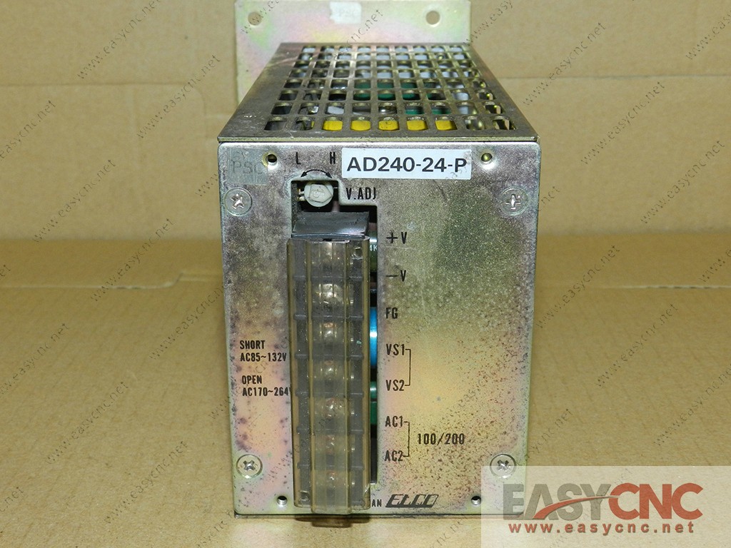 EASYCNC ONLINE SHOPPING AD240-24-P ELCO Power Supply used