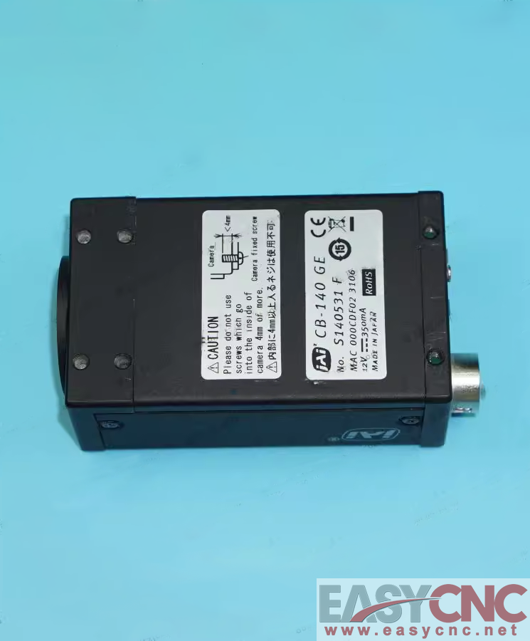 EASYCNC ONLINE SHOPPING JAI CB-140 GE Color CCD Industrial Camera USED
