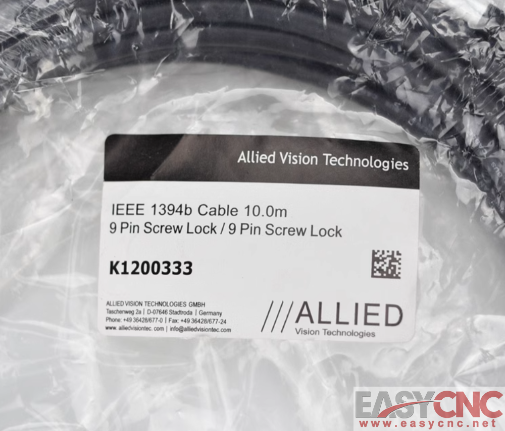 EASYCNC ONLINE SHOPPING AVT IEEE 1394b Cable 10.0m Industrial Camera ...