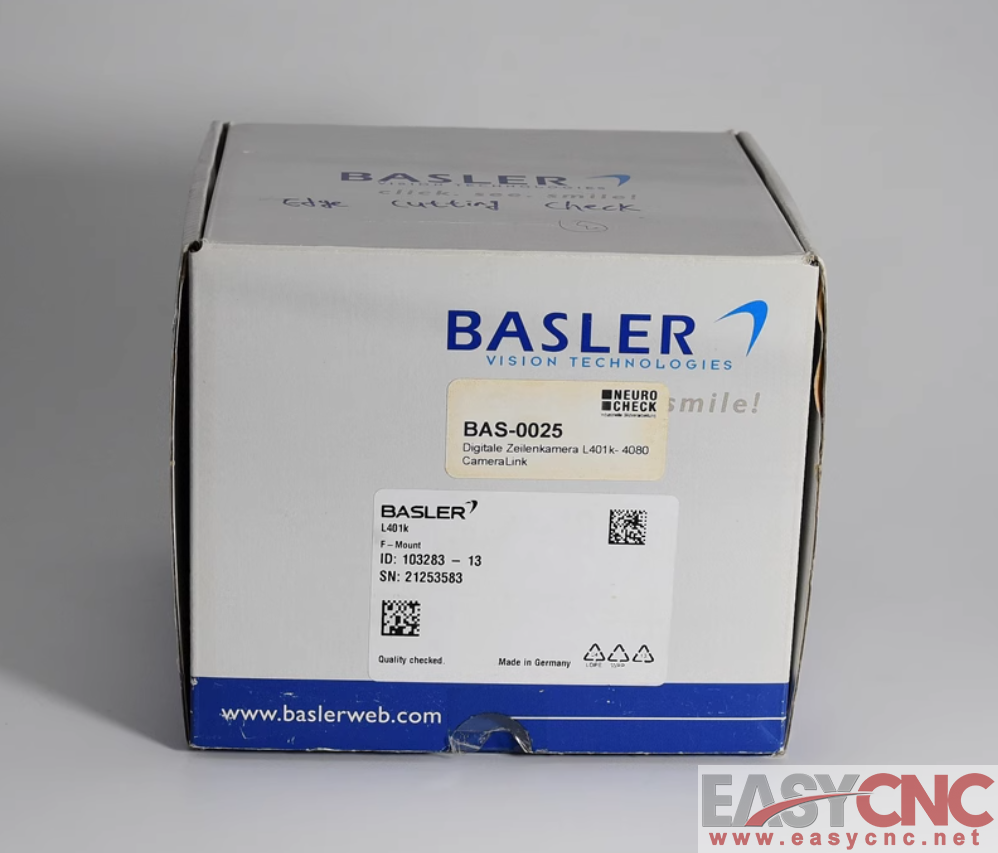 EASYCNC ONLINE SHOPPING BASLER L401K linear array camera NEW