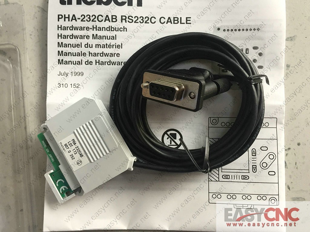 EASYCNC ONLINE SHOPPING PHA-232CAB RS232C CABLE THEBEN new