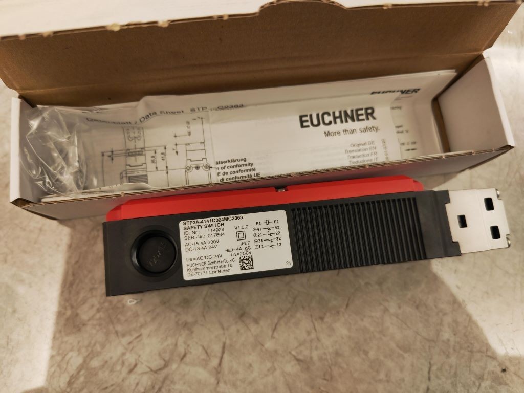 EASYCNC ONLINE SHOPPING STP3A-4141C024MC2363 EUCHNER Safety Switch New