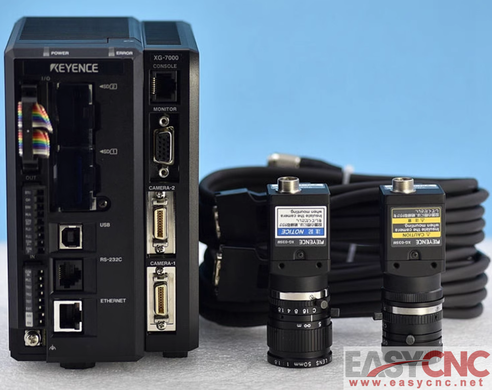 EASYCNC ONLINE SHOPPING KEYENCE XG-7000 XG-035M(C) CA-CN3 CV-L50 Vision ...